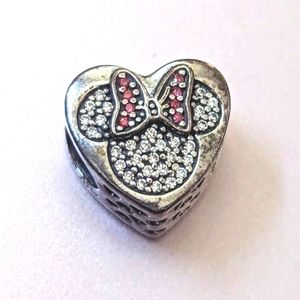 Pandora | Jewelry | Disney Mickey And Minnie True Love Charm | Poshmark